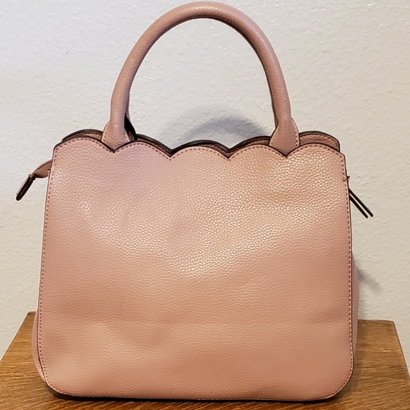 Nanette Lepore | Bags | Nanette Lepore Doble Handle Purse Light Pink ...